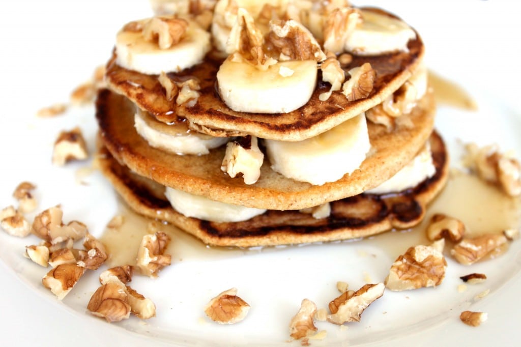 Stack'em High Spelt Pancakes by Jesse Lane Wellness