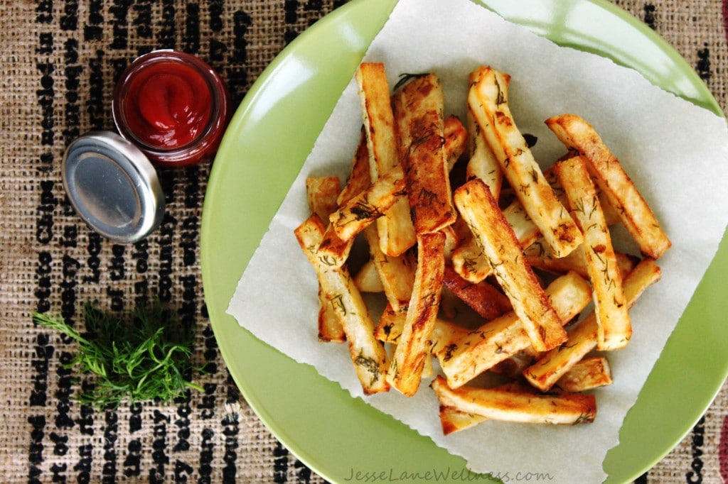Dill Pickle Fries (gluten free, vegan) by Jesse Lane Wellness