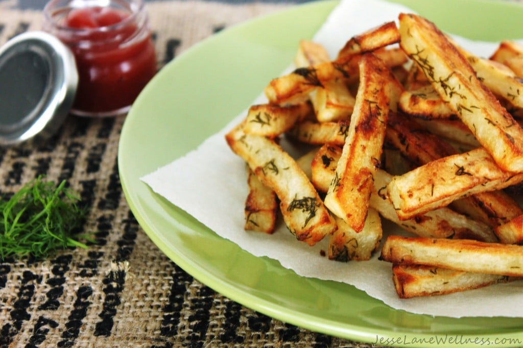 Dill Pickle Fries (gluten free, vegan) by Jesse Lane Wellness