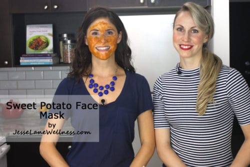 Sweet Potato Face Mask by Jesse Lane Wellness and Andrea Ashley