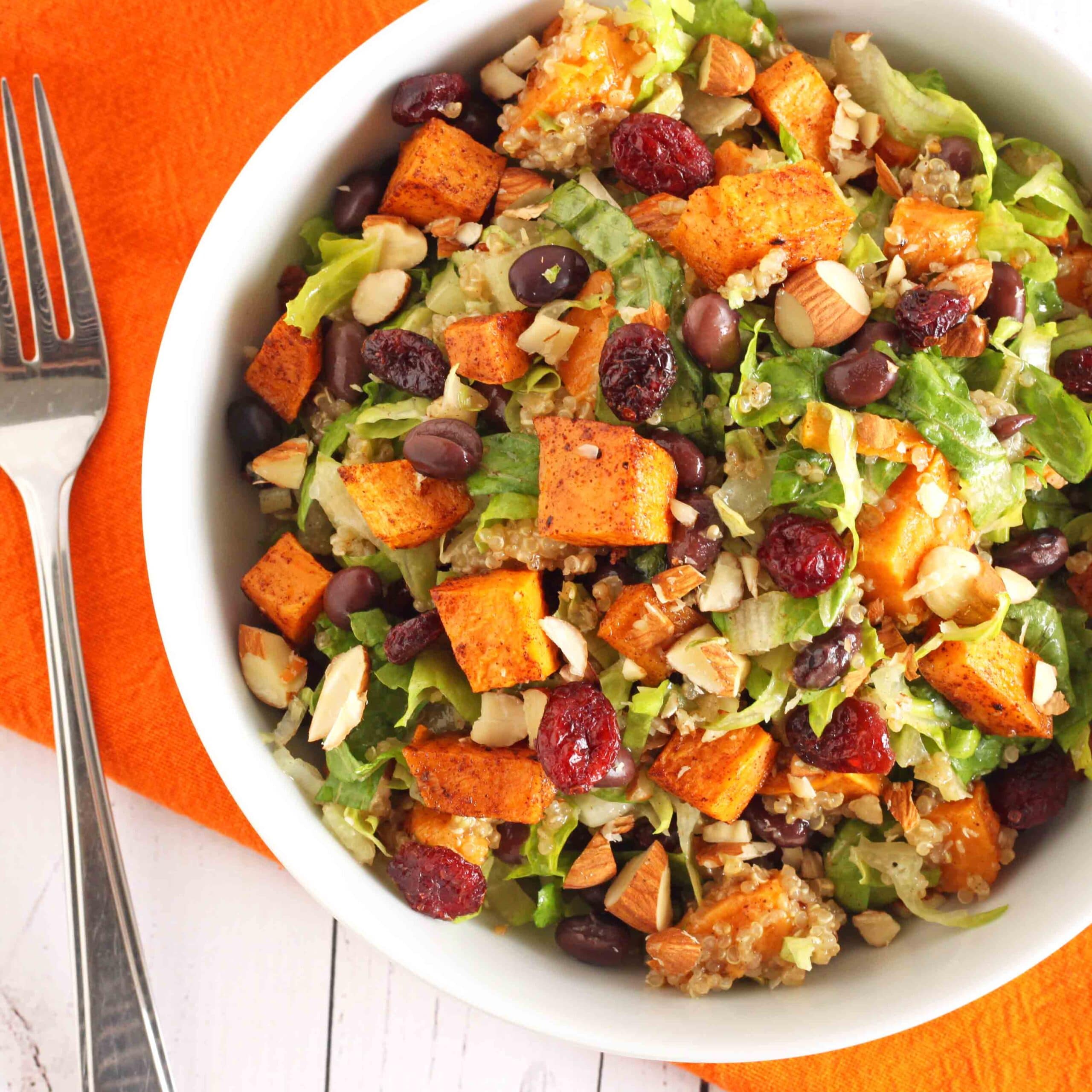 Hearty Vegan Fall Salad Recipe by Jesse Lane Lee