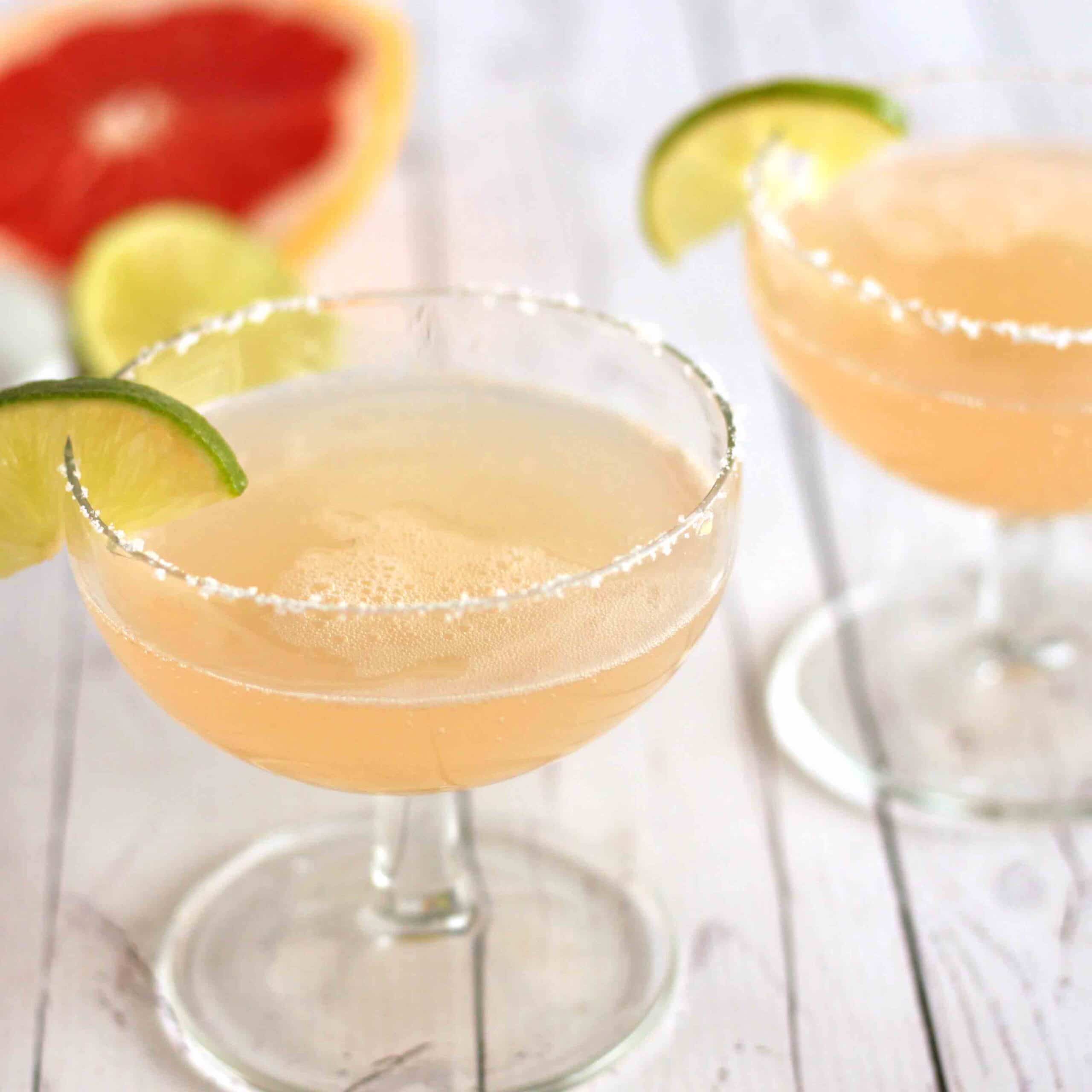 Healthy Paloma Cocktail Recipe with Real Food Ingredients by Jesse Lane