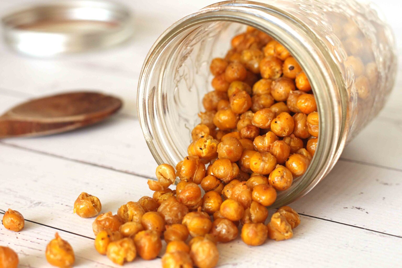 Dill Pickle Crispy Chickpeas - Jesse Lane Wellness