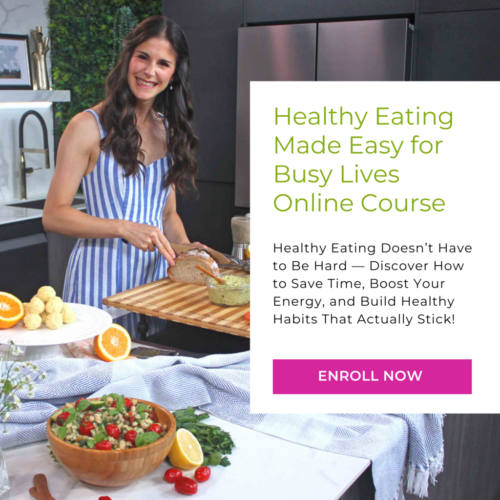 Healthy Eating Made Easy for Busy Lives Online Course